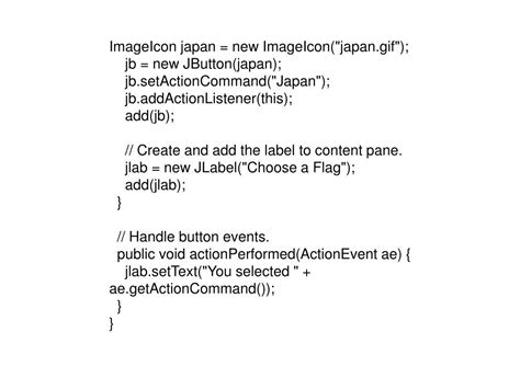 Ppt Java Swing Powerpoint Presentation Free Download Id6468812