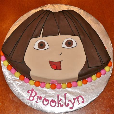 Dora Face Cake