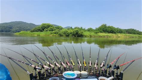 여주 남한강 도리권 민물낚시 붕어낚시 대물낚시 보트낚시 Youtube