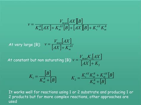 Kinetics Of Multi Substrate Enzyme Catalyzed Reaction Pptx Chemistry Science
