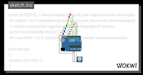 Pot8ledmap Wokwi Esp32 Stm32 Arduino Simulator