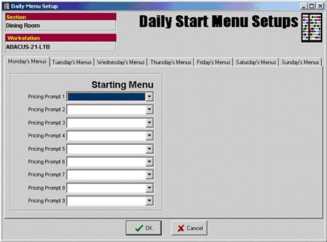 Pos Configuration Workstations