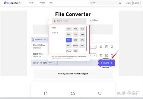 Flac转换成mp3终极指南：5款神器测评，音质与效率兼得 知乎