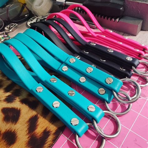 Mini Neon Slapper Vegan Leather Bdsm Etsy