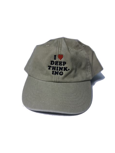 Love Deep Thinking Cap — The Babak Ganjei Shop The Works And Ideas And