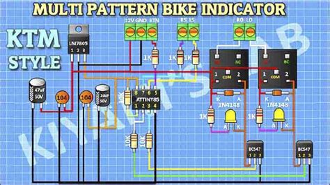How To Make Multi Pattern Bike Indicator Ktm Style Tronicspro