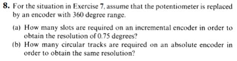 Solved Exercise 7 States A Rotary Potentiometer Is Used As