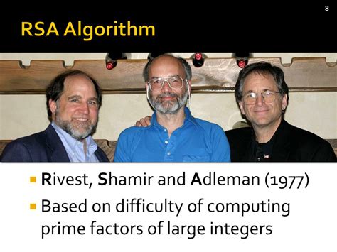 Ppt The Rsa Algorithm And Reed Solomon Codes Powerpoint Presentation Id1539971