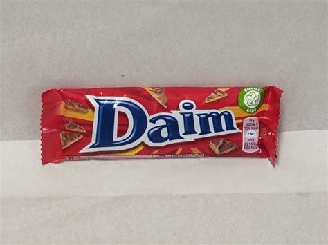 DAIM CHOCOLATE BAR Syd S Pies