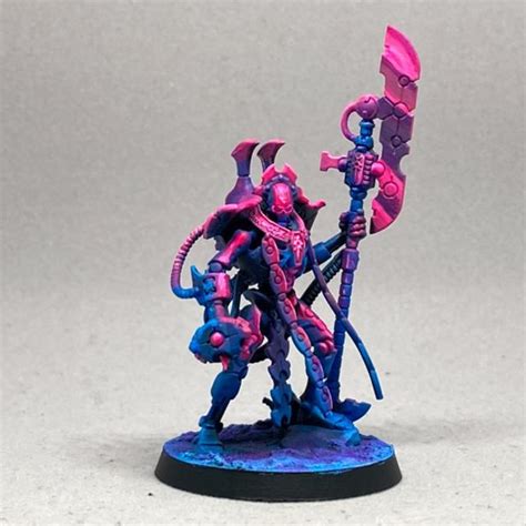Synthwave Necrons Pink Necrons Warhammer 40k Miniatures Miniaturas