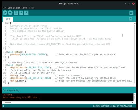 Flashing Esp8266 Module Esp 01 In Manjaro Arch Linux And A Story Of