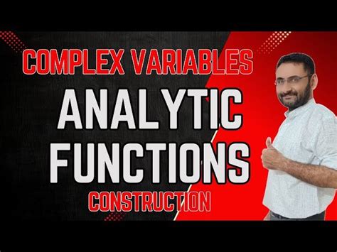 Free Video Analytic Function Construction In Complex Variables