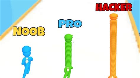 NOOB Vs PRO Vs HACKER Long Neck Run YouTube