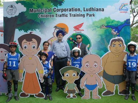Honda 2 Wheelers Inaugrates Traffic Training Park In Ludhiana