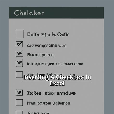 How To Insert A Checkbox In Excel Anders Fogh