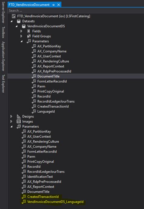 D365fo Ssrs Report Parameters Cell Definitions Error Fernitudeladev