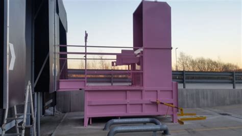 Dock Loading Static Compactors BRG Recycling Machinery Cardboard Balers