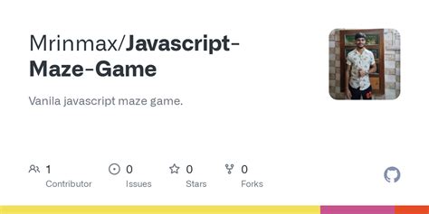 GitHub Mrinmax Javascript Maze Game Vanila Javascript Maze Game