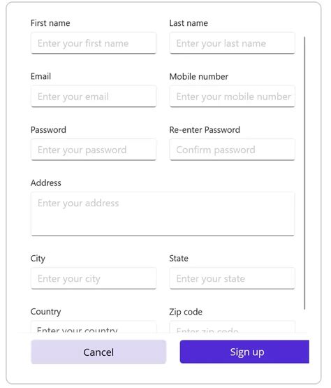 Create And Validate A Sign Up Form In Net Maui