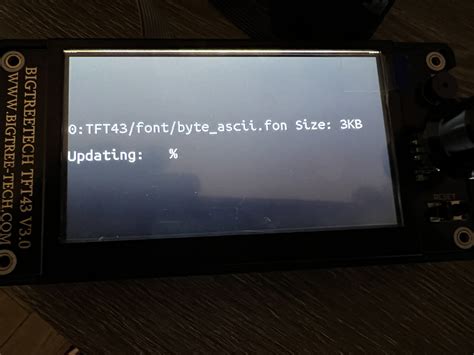 Bigtreetech TFT Install Fehler Issue Bigtreetech BIGTREETECH TouchScreenFirmware