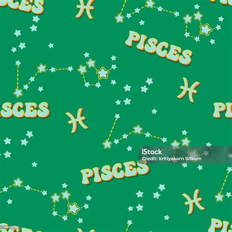 물고기 자리 조디악 별 원활한 패턴 물고기자리 기호 기호 별 벡터 Eps10 물고기자리에 대한 스톡 벡터 아트 및 기타 이미지 물고기자리 패턴 0명 Istock