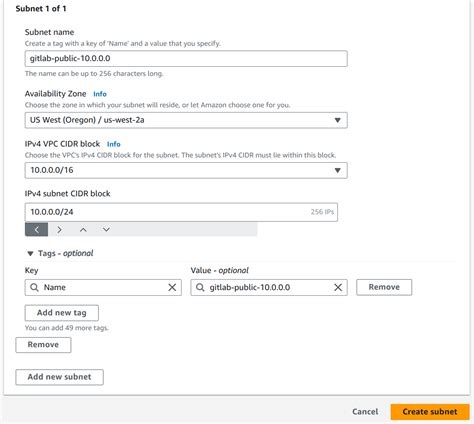 Installing A Gitlab Poc On Amazon Web Services Aws Gitlab Docs
