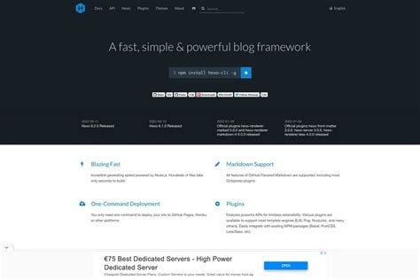 10 Best Static Site Generators In 2025