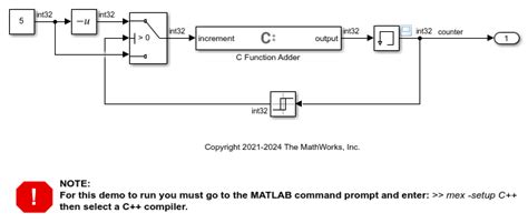 C Function Integrate And Call External Cc Code From A Simulink