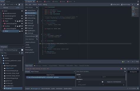 Error Invalid Get Index On Base String Help Godot Forum
