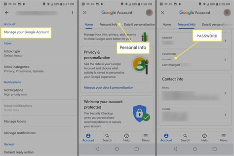 How To Change The Gmail Password On Your Android Or IPhone