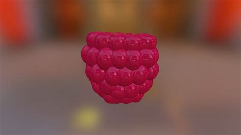 Raspberry Obj D Model By Arail D C Sketchfab