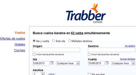 Buscar Vuelos Y Ofertas De Viajes En Trabber Datos Vuelos Viajar Barato Online