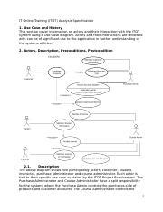 ENTD 278 Week 3 Assignment Docx IT Online Training ITOT Analysis
