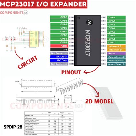 MCP Bit I C I O Expander Learn Todays Component Circuitdigest On Tumblr