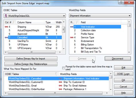 Ups Worldship Setup With Stone Edge Sql Store File V7