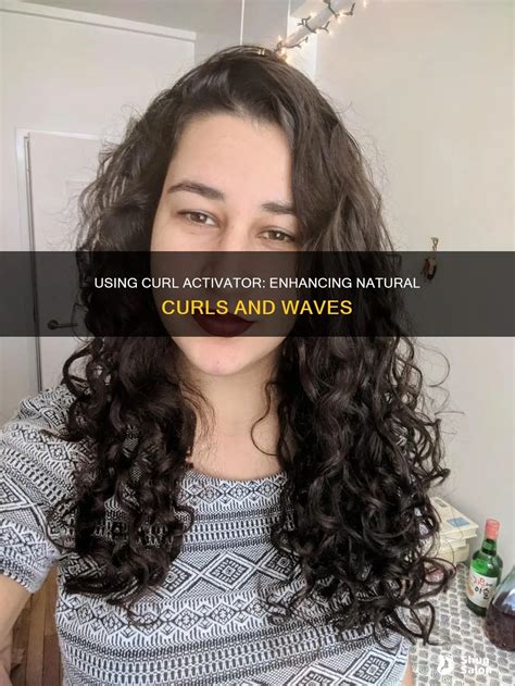 Using Curl Activator Enhancing Natural Curls And Waves ShunSalon