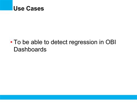 Bi Validator Regression Testing Of Oracle Business Intelligence Dashboards Pptx Technology
