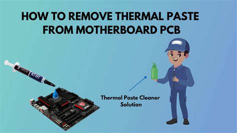 How To Apply And Remove Thermal Paste On Motherboard [2024]