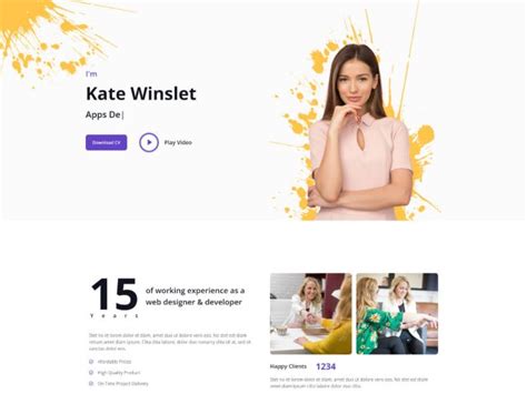 Best Bootstrap Free Creative Portfolio Templates
