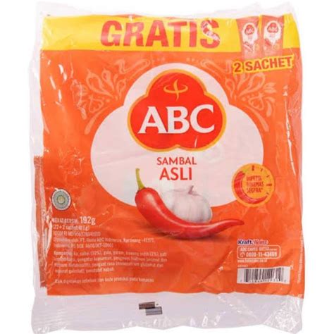 Jual Abc Sambal Sachet Shopee Indonesia