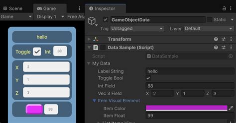 Mini Tutorial Data Binding With Ui Builder And C In 5 Minutes Technical Articles Unity