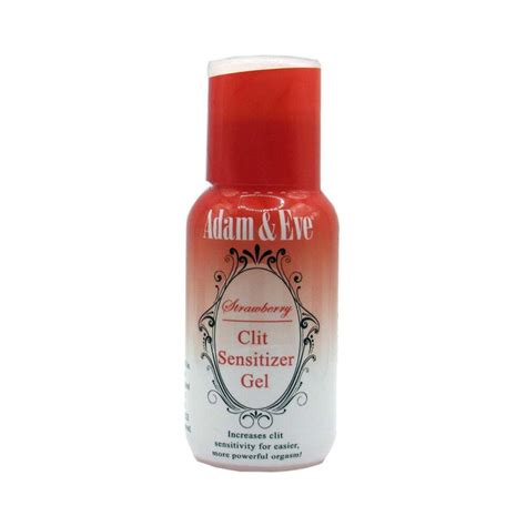 Adam And Eve Strawberry Clit Sensitizer 1 Oz