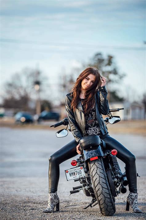 Biker Girl Wallpapers Wallpaper Cave