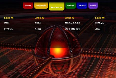 48个免费的html5和css3下拉菜单模板下载 创意悠悠花园