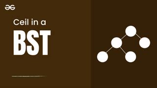 Geeksforgeeks Binary Search Tree Videos