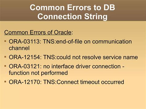 OLE DB Vs ODBC PPT Free Download