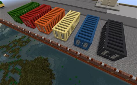 Simple Shipping Containers Minecraft Map
