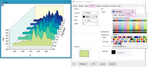 Help Online Origin Help 3d Waterfall Graph