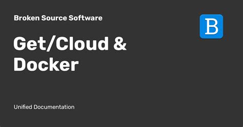 Docker Broken Source Software