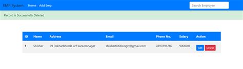 GitHub Sha Employee Management System
